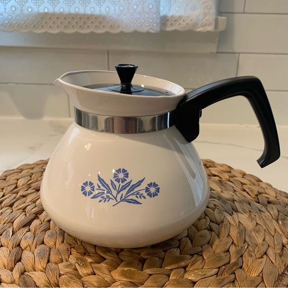 Corningware | Kitchen | Vintage Corning Ware 6 Cup Blue Cornflower ...